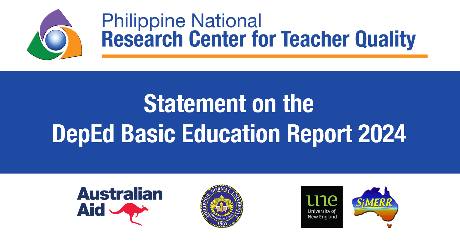 RCTQ’s statement on the DepEd Basic Education Report 2024 – Research ...